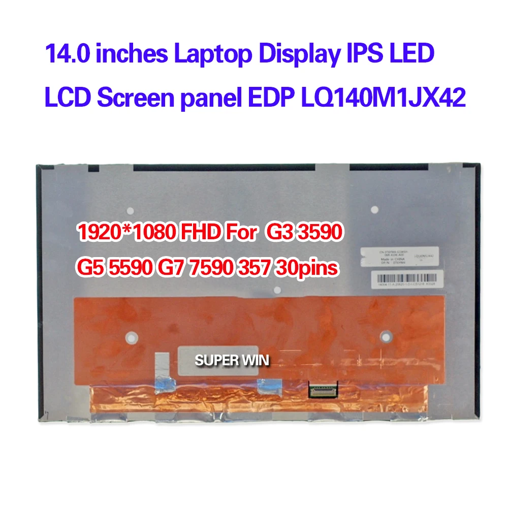 14-0-inches-Laptop-Display-IPS-LED-LCD-Screen-panel-EDP-LQ140M1JX42 ...