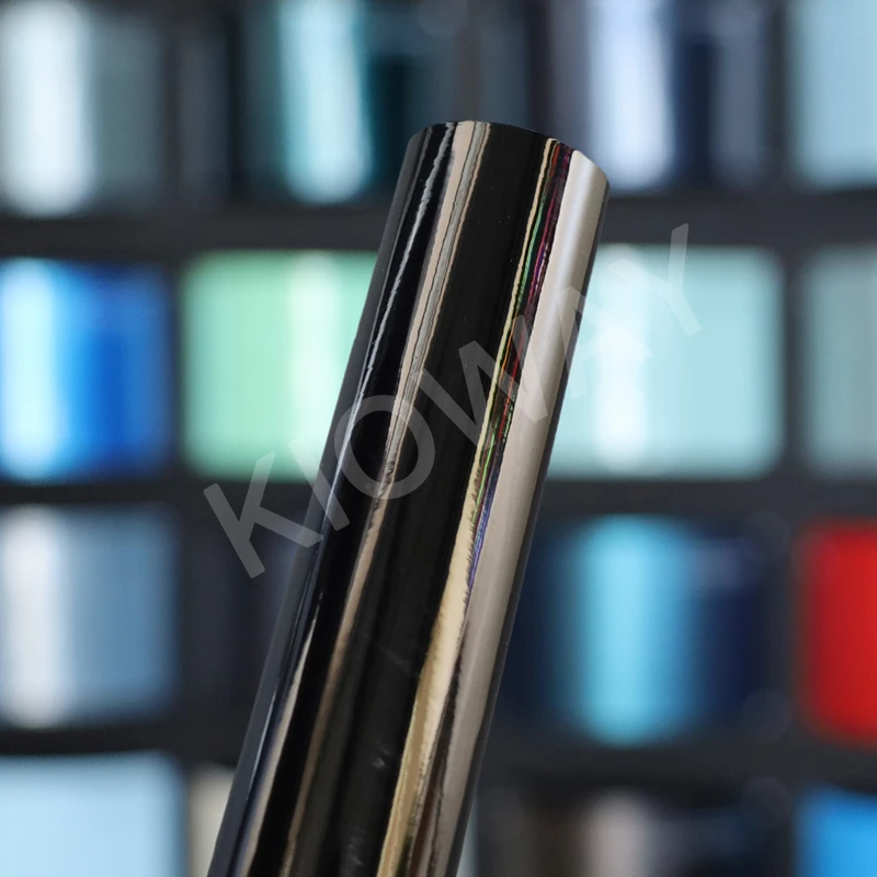 Highest quality black chrome wrapping Vinyl wrap gloss chrome wrap ...