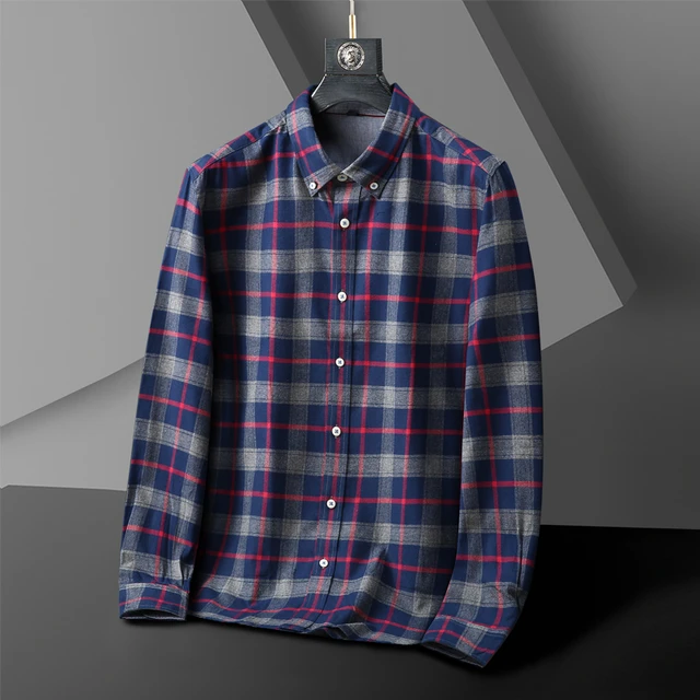 Designer Check Shirts For Men