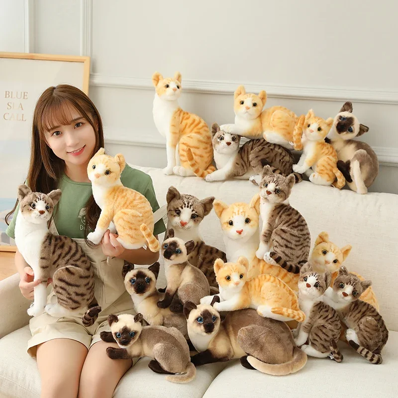 Cat-Doll-Pet-Toys-Stuffed-Lifelike-Cats-Plush-Toy-Simulation-Cute ...