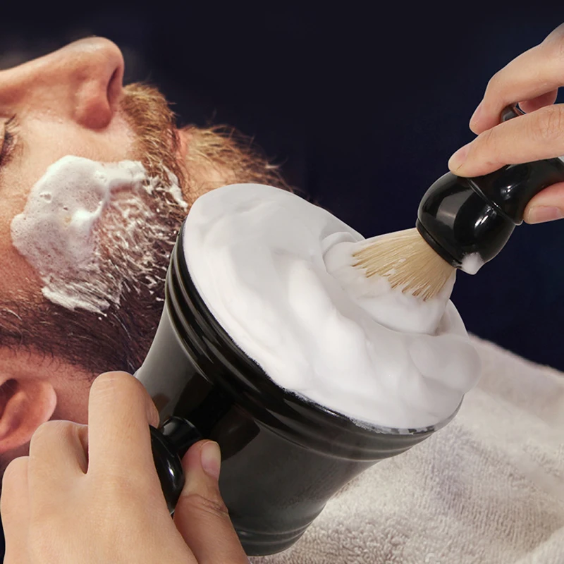 1pc professional men's shaving tool bowl, durable and clean shaving ...