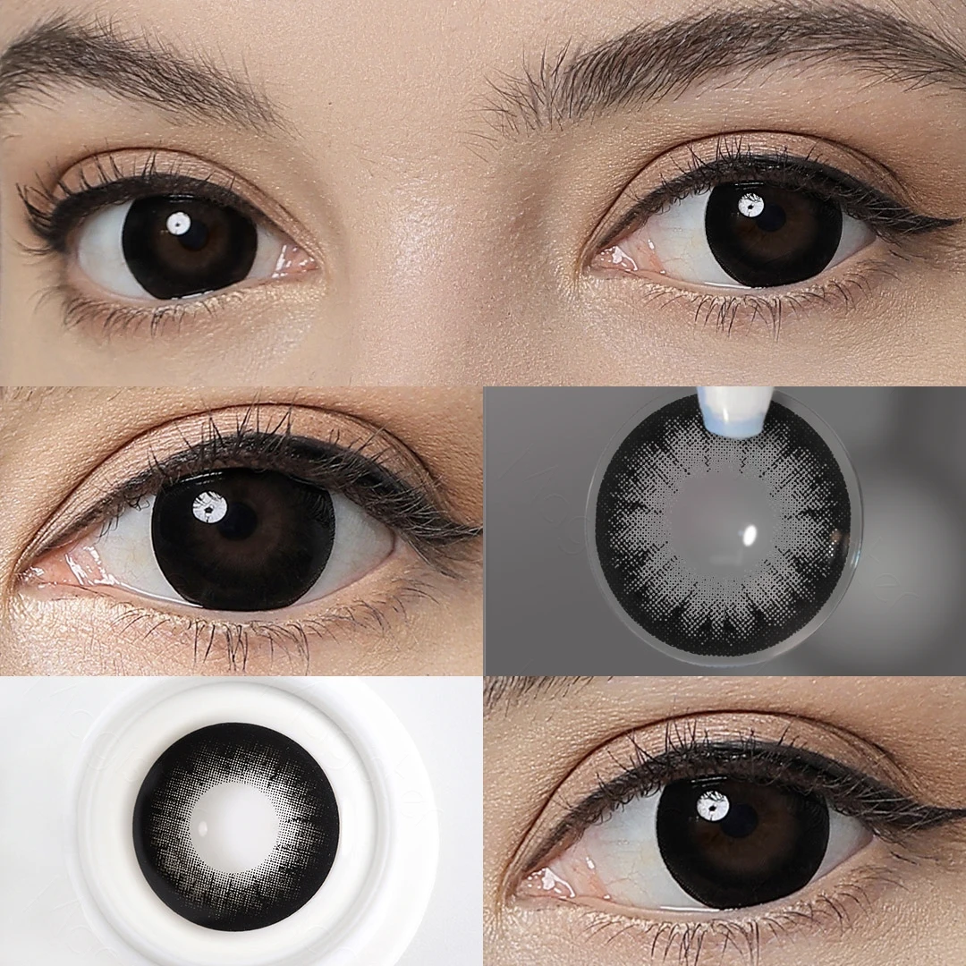 All Black Contacts Lenses