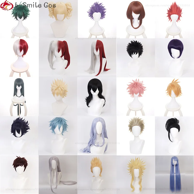 Anime-My-Hero-Academia-Midoriya-Izuku-Uraraka-Ochako-Toga-Himiko ...