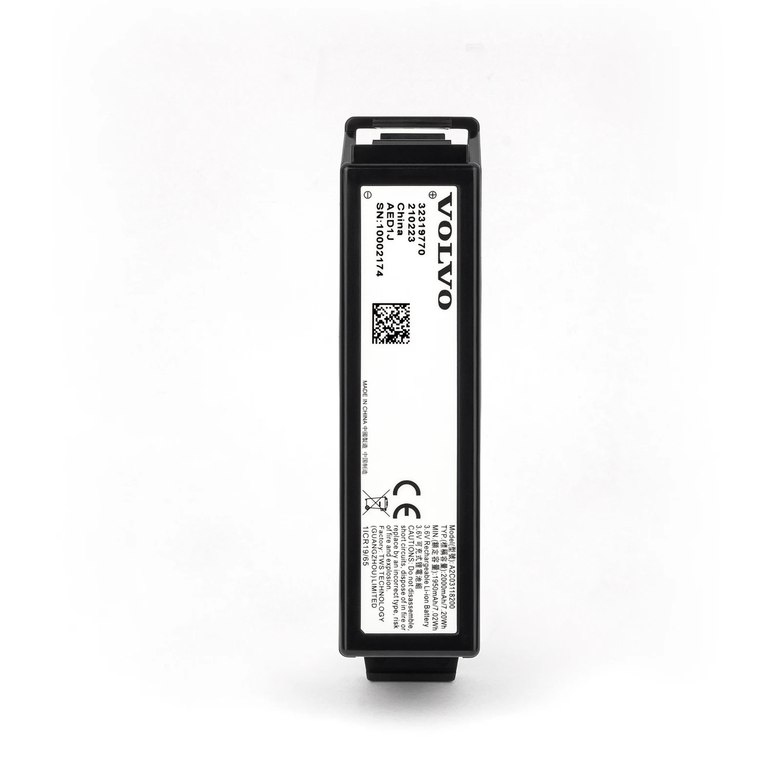 New original battery for volvo VGM TCAM A2C03118200 AED1J batteries ...