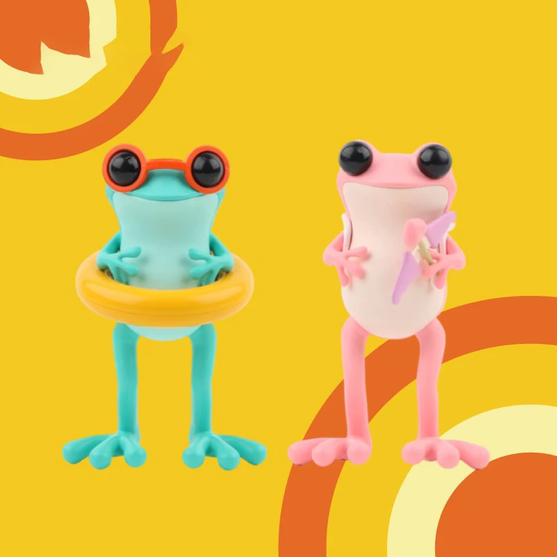Twelve-Dot-Apo-Frogs-Figurine-Blind-Box-9cm-Standing-Model-Toy-Mystery ...