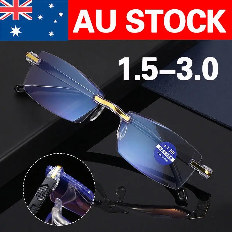 KLASSNUM Reading Glasses Men Anti Blue Ray Presbyopia Goggles Women ...