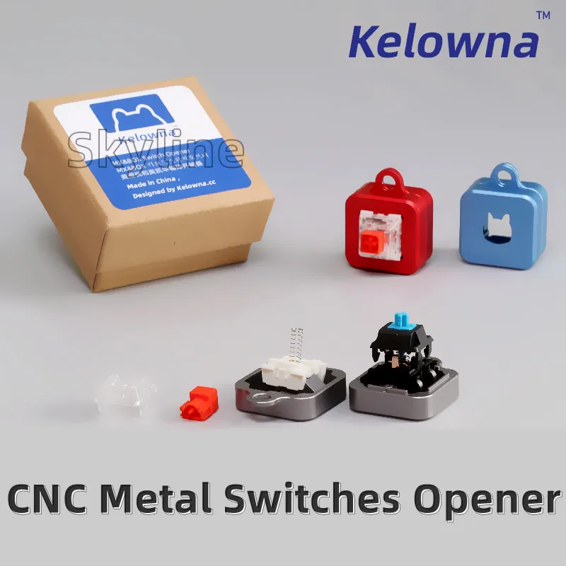 【in Stock】kelowna Switch Opener Keyboard Magnetic Attraction Cnc Metal Switches Opener For Kailh ...