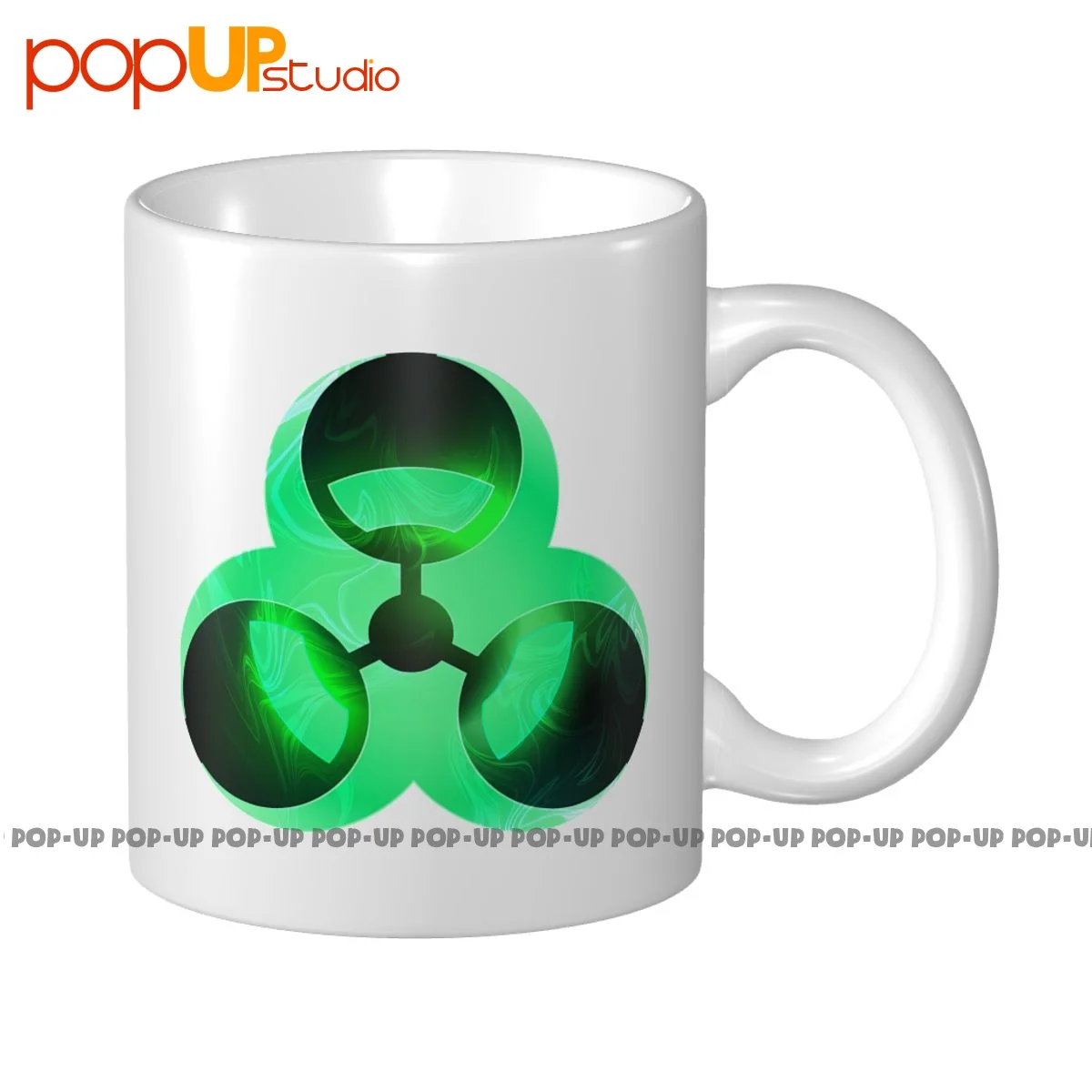 Green Radioactive Logo