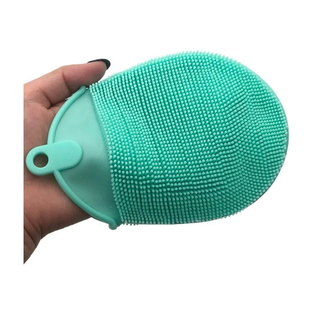 Massage bath towel silicone bath brush Skin Clean Silicone Bath Brushes ...