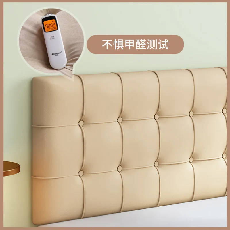 Bed-headboard-soft-backrest-self-adhesive-anti-collision-wall-sticker ...