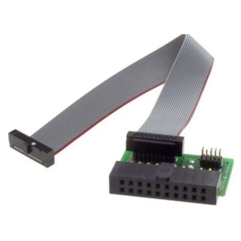 J LINK v9 v8 ARM JTAG 20 20 어댑터 플레이트, 2.54mm 핀 0.1, 1.27mm jlink|교체부품 ...