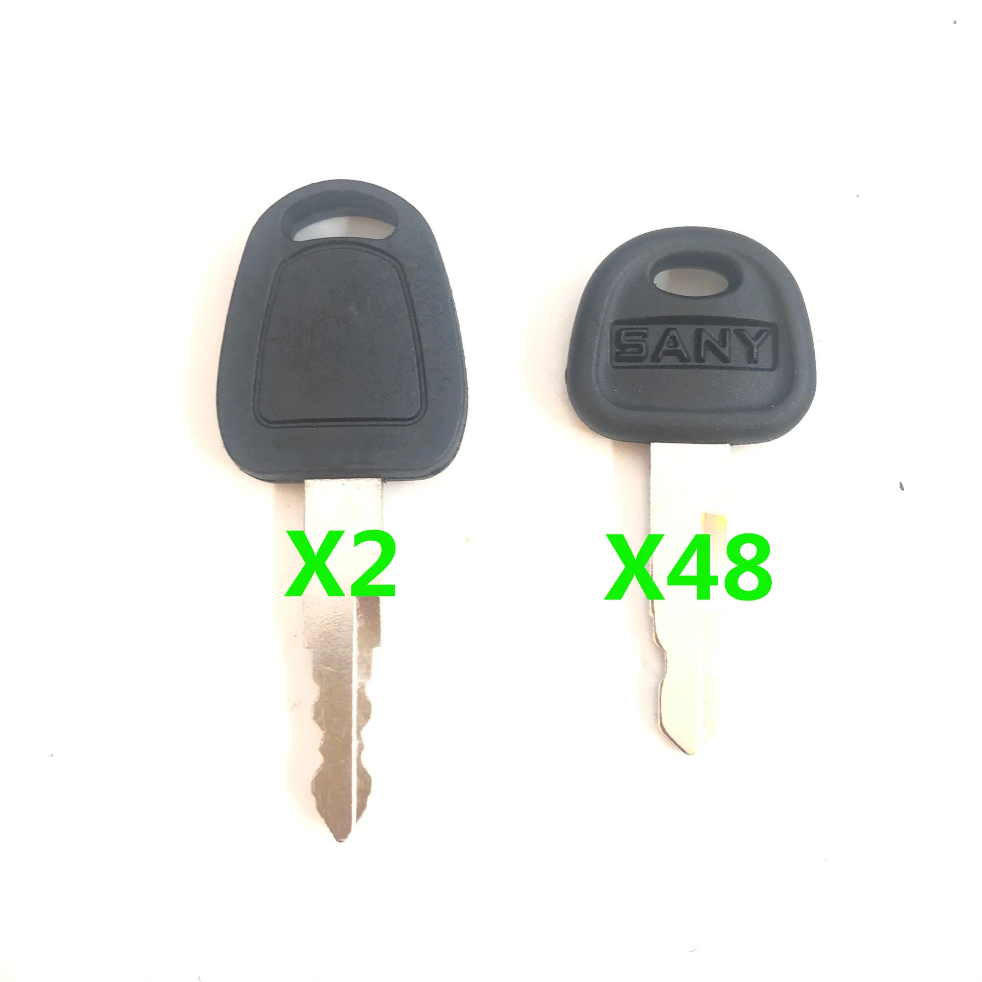 50pcs Key Set ignition key For SANY and Doosan| | - AliExpress