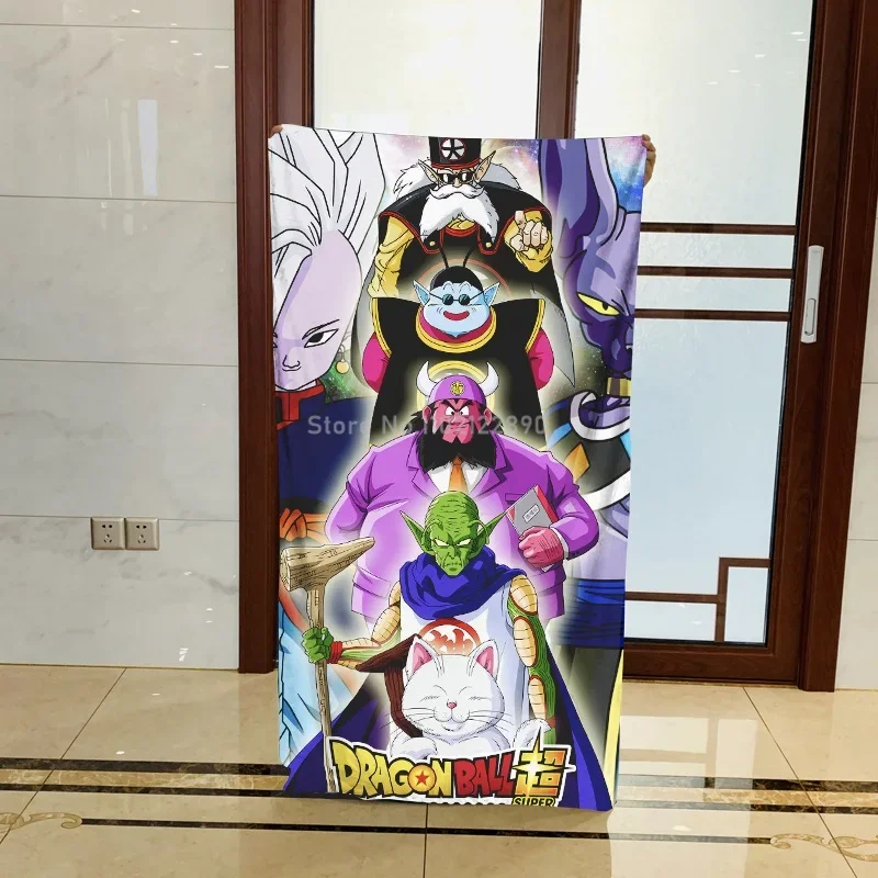 Dragon-Ball-Z-Anime-Bath-Towels-Customized-Handkerchief-Cartoon-Face ...