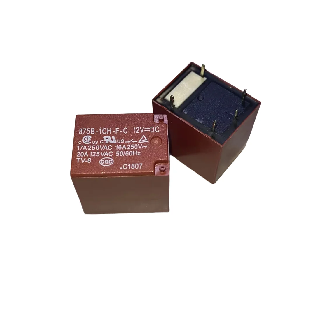 5pcs/lot 100% New original Relay 875B-1CH-F-C 875B-1CH-F-V 12VDC 22F-1C ...