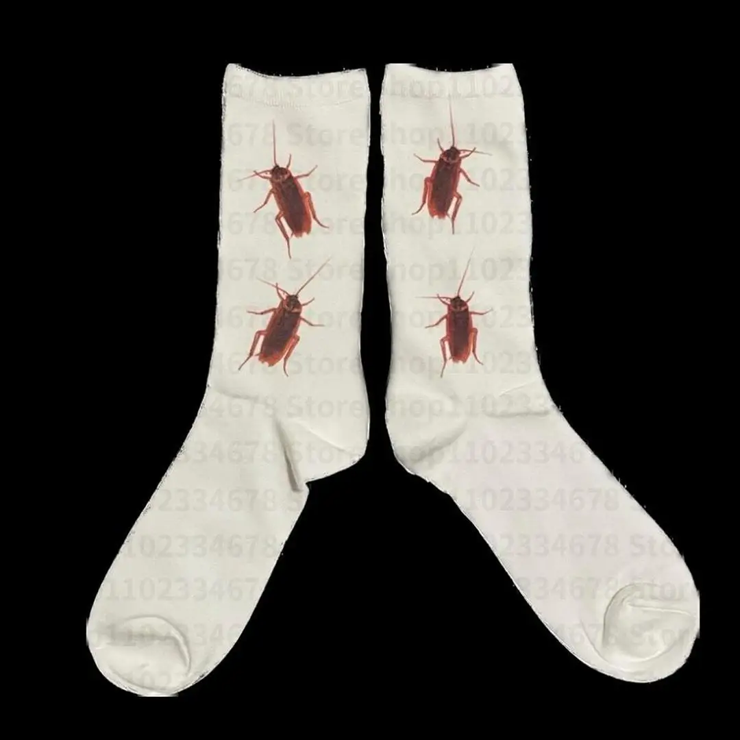 Aesthetic Vintage 2000s Emo Gilrs Y2k Style Cotton Men Women Crew Sock ...