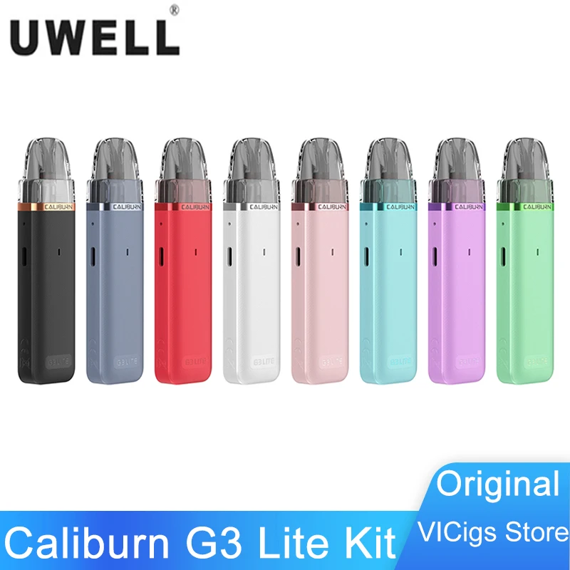 Original-Uwell-Caliburn-G3-Lite-Pod-System-Kit-1200mAh-Battery-0-6ohm ...