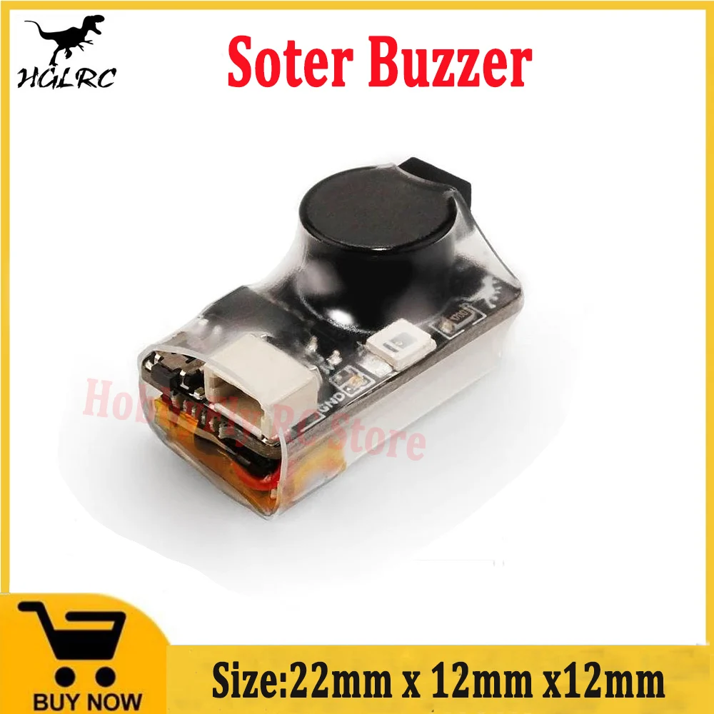 HGLRC-Soter-FPV-Drone-Buzzer-100DB-LED-Built-in-Battery-22X12X12mm-for ...