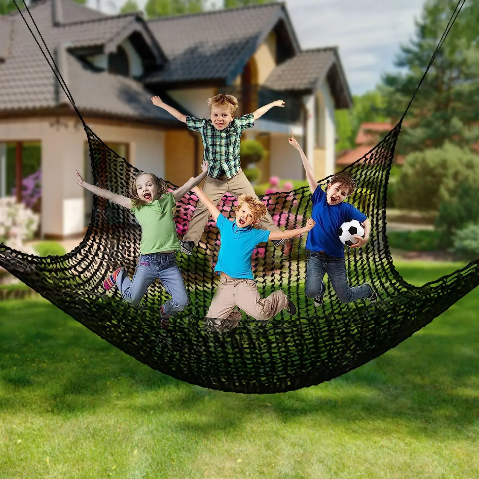 1-3m-2-3m-Kids-Playground-Play-Safety-Net-Outdoor-Climbing-Cargo-Net ...