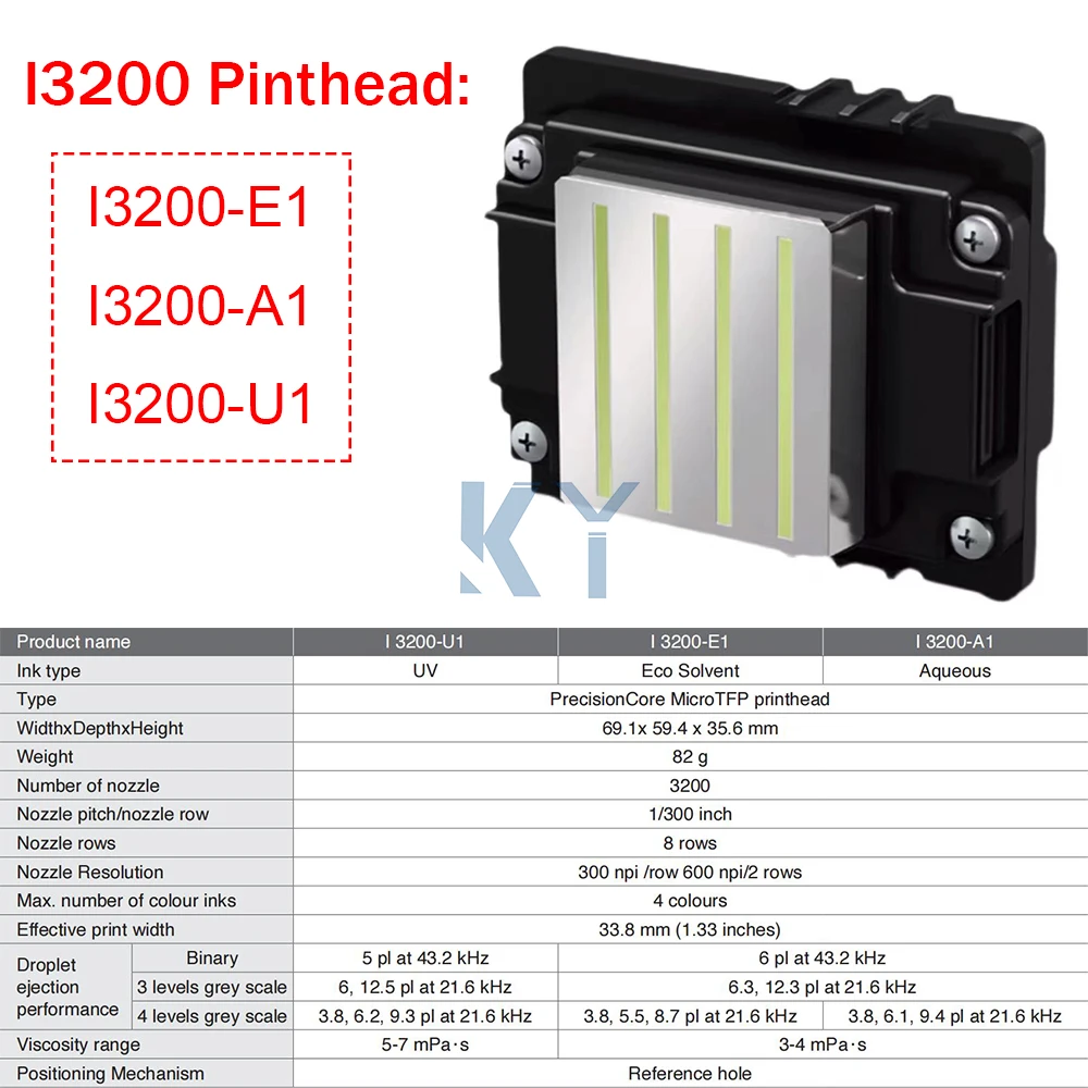 100-baru-asli-I3200-printhead-untuk-Epson-Allwin-Xuli-printer-nozzle ...