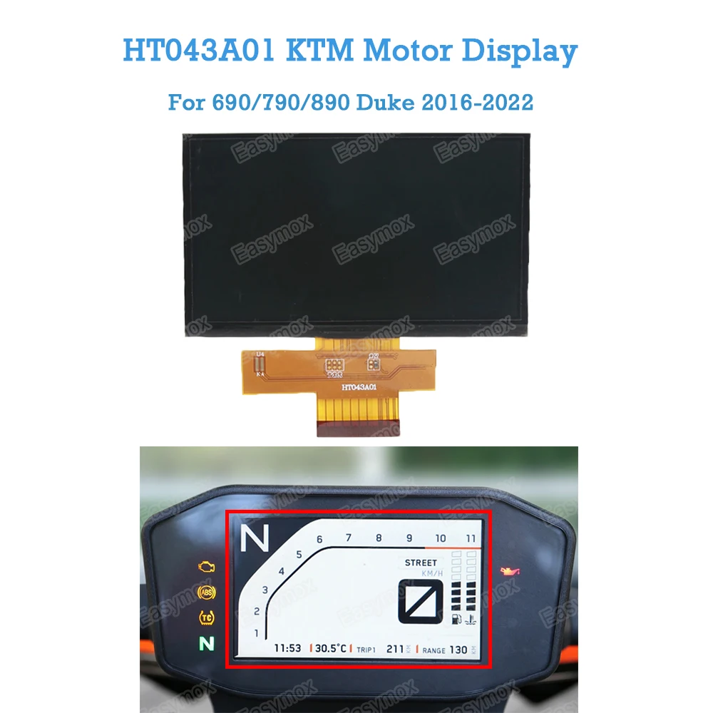 Motorcycle-LCD-Display-for-KTM-690-790-890-Duke-2016-2022-Speedometer ...