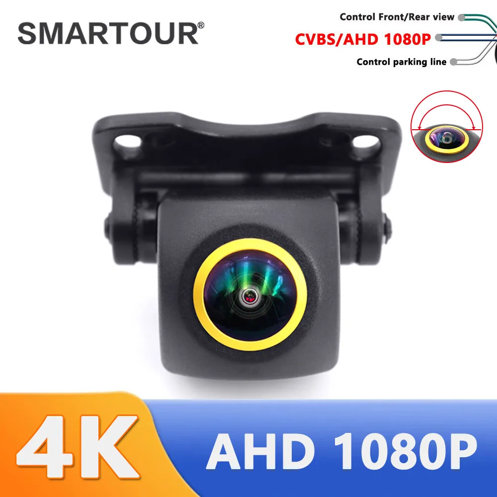 Smartour-180-Degree-1080p-Wide-Angle-HD-Auto-Rear-View-Camera-Car ...