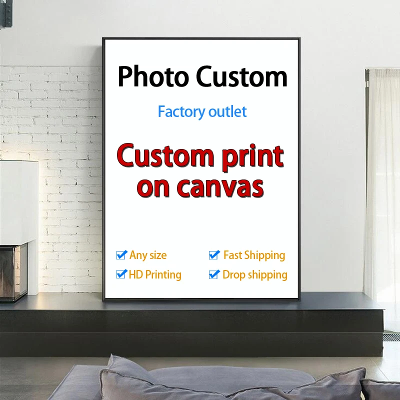 Ywdecor Custom Painting Canvas Hd Print Customized Your Picture ...
