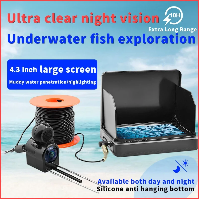 4-3-Inch-IPS-Monitor-Visual-Fish-Finder-HD-Fishing-Camera-With-30m ...
