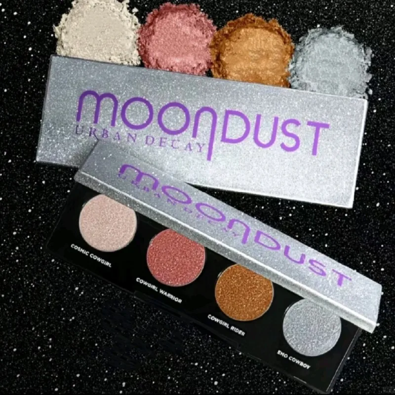Paleta-de-sombra-de-ojos-superbrillante-4-colores-Moondust-resistente ...