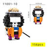 One Piece BrickHeadz Building Blocks Luffy Nami Chopper Sanji Zoro ...
