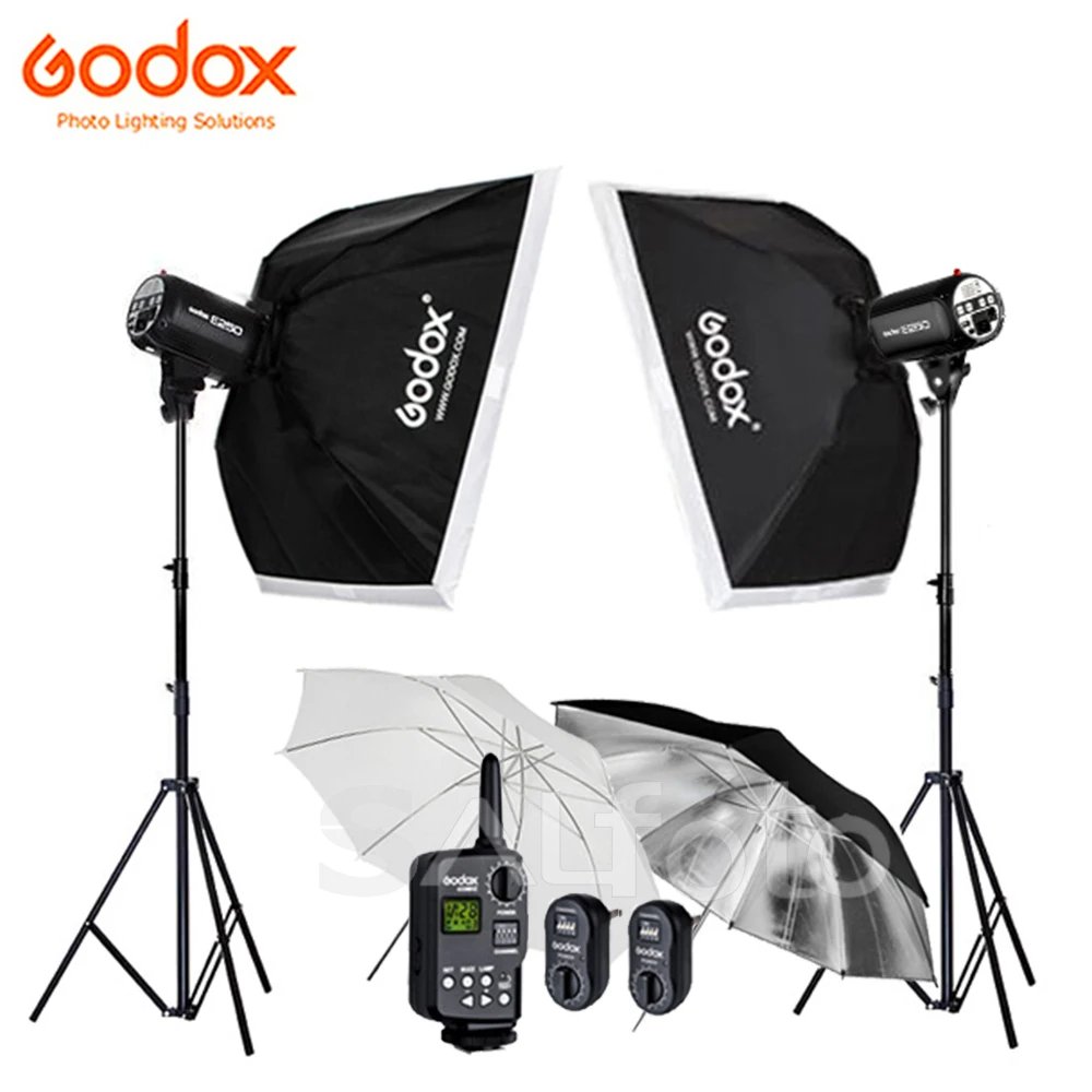Godox-Kit-de-iluminaci-n-de-Flash-de-estudio-Softbox-de-60x90cm-soporte ...