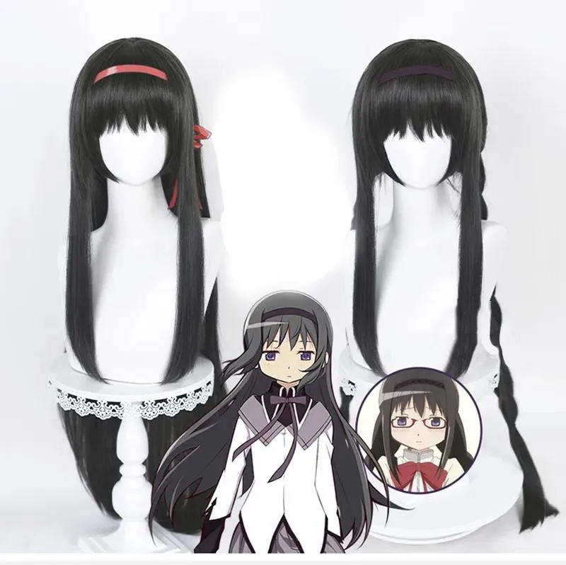 2023-Anime-Puella-Magi-Madoka-Magica-Akemi-Homura-Cosplay-Wig-2-Styles ...