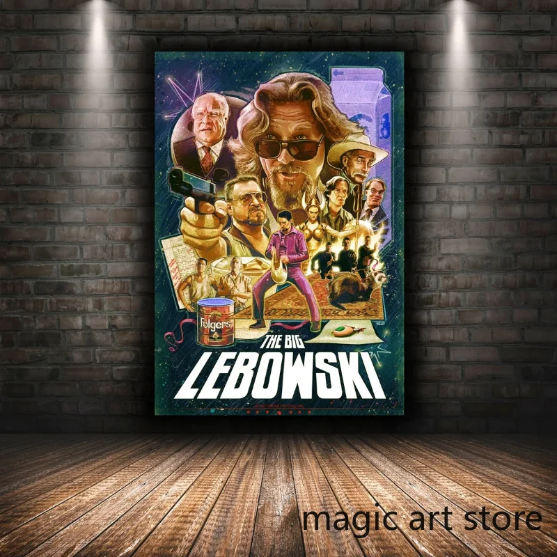 The Big Lebowski Painting Scene