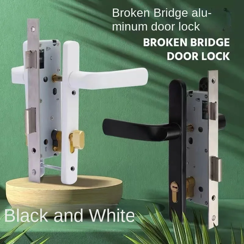 Door-Lock-Aluminum-Alloy-Single-Point-Door-Lock-Aluminum-Alloy-Door ...