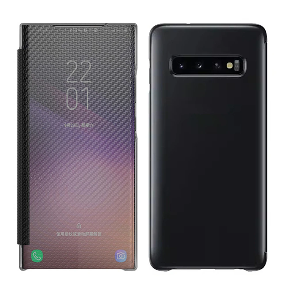 Smart-Chip-Phone-Cases-For-Samsung-Galaxy-S10-Plus-S10-Window-View-Free ...