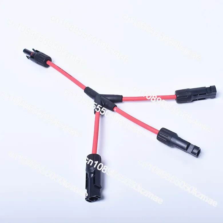 FOR Photovoltaic Connector Y-shaped Four-way Solar Photovoltaic Panel ...