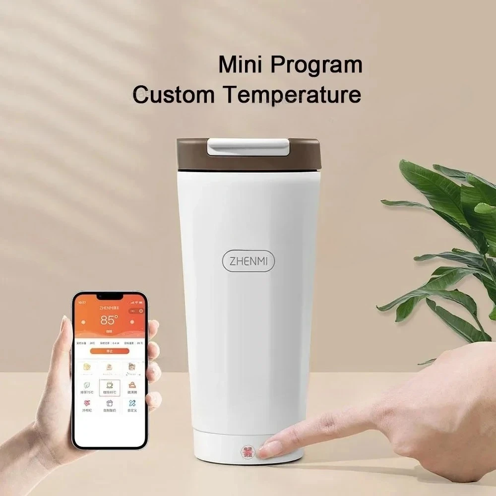USB Electric Heating Cup 316 Stainless Steel Inner Liner Thermos Cup ...