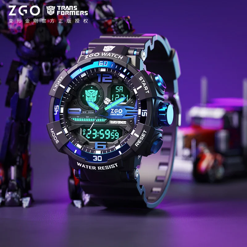 Watch-Waterproof-Transformers-Sports-Joint-Electronic-Watch-Optimus ...