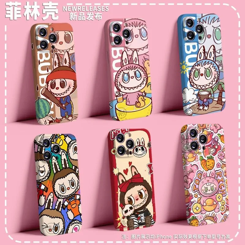 Cartoon-Doll-New-Labubu-Phone-Case-for-OPPO-A7-A9-A15-A16-A17-A31-A36 ...