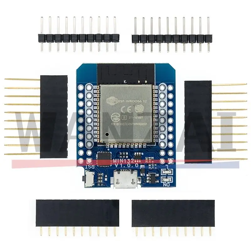 Micro-TYPE-C-USB-D1-Mini-ESP32-ESP-32-WiFi-Bluetooth-Internet-of-Things ...