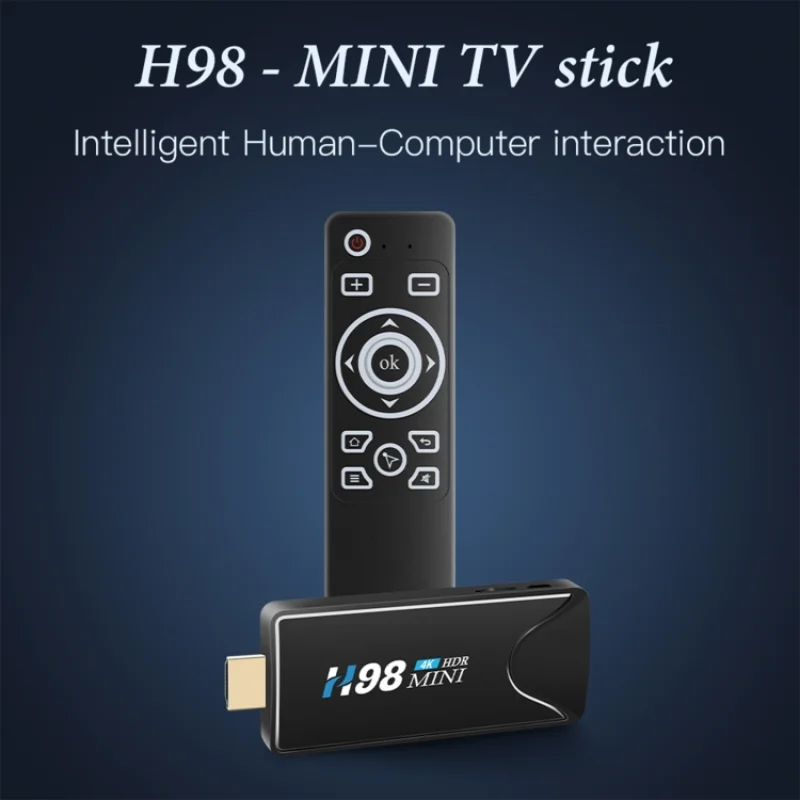High-quality-H98-Mini-4K-Dongle-Smart-TV-BOX-Android-10-Media-Player ...