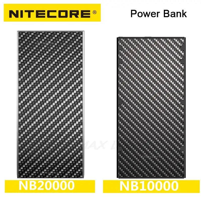 Nitecore Nb20000 Nb10000 Nb5000mah Mobile Power Bank Pd Qc3.0 Quick ...