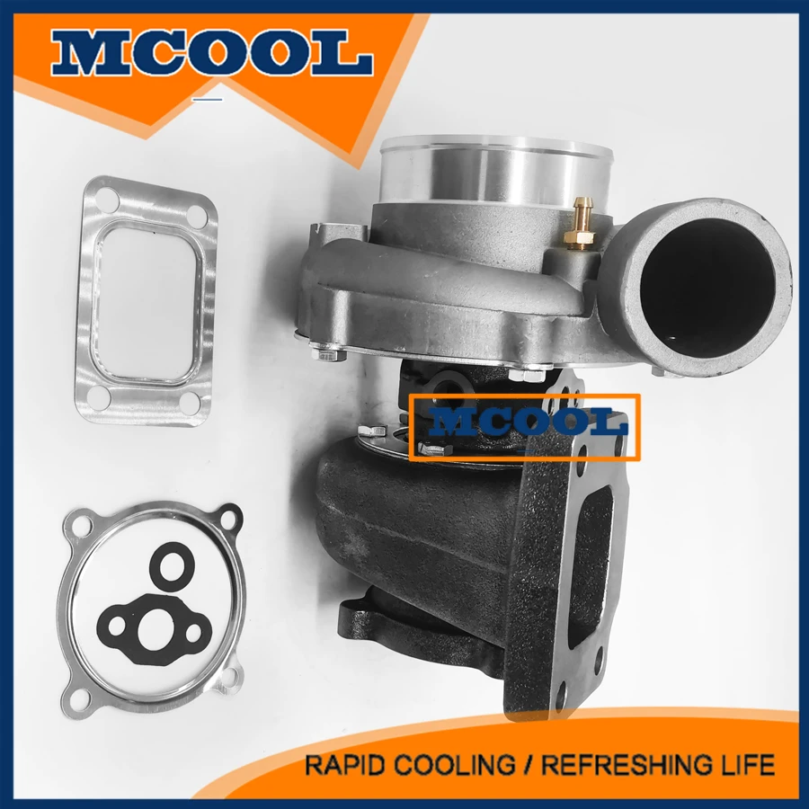 Novo turbocompressor anti surge gt35, gt3582 r, gt3582, t3 flange. 63ar, 4 parafusos, turbolader ...