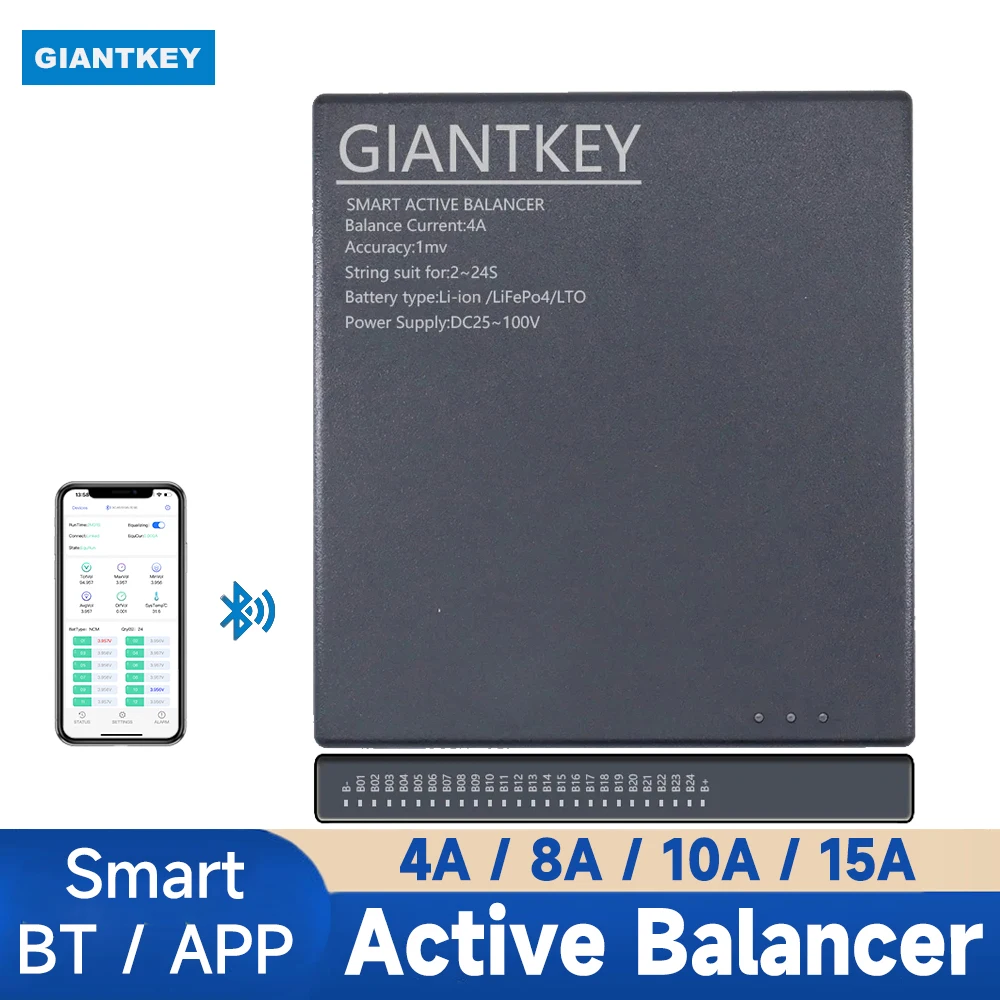GIANTKEY-Smart-Active-Balancer-for-2S-24S-Li-ion-LiFepo4-LTO-Battery-4A ...