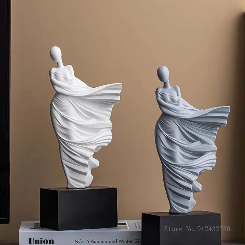 Abstract-Character-Sculpture-for-Home-Decoration-Living-Room-TV-Cabinet ...
