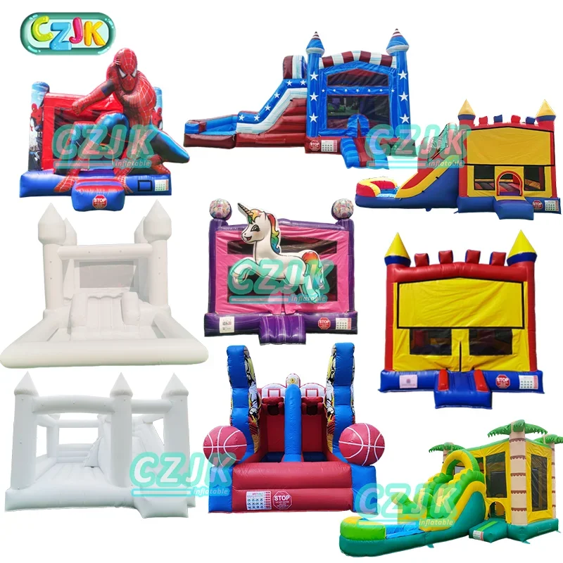 Commercial-Outdoor-Big-Jump-Jumper-Inflatable-Water-Slide-Combo-Adult ...