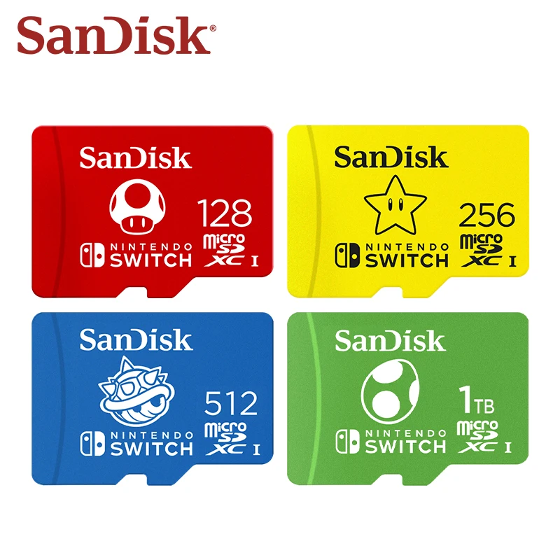 100% Original SanDisk Memory Card 128GB 256GB 512GB 1TB Read Speed Up ...