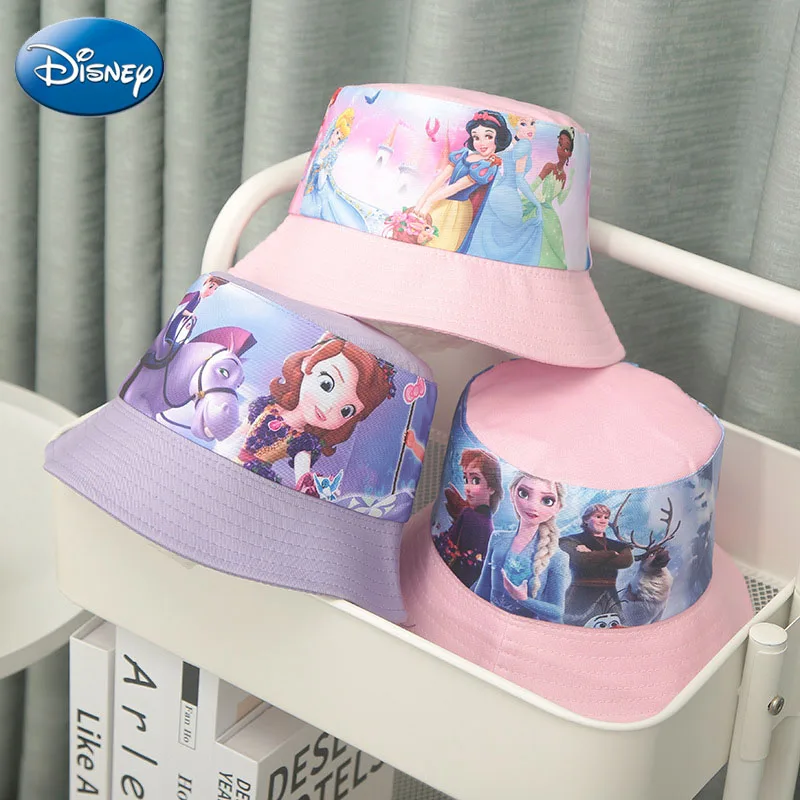 Disney-Children-Princess-Fisherman-Hat-Boy-Fashion-Cartoon-Prints ...