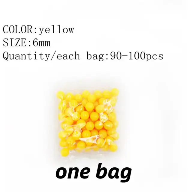 90-100pc/pack Airsoft Paintball 6MM Airsoft BBs Bullets Strikeball ...