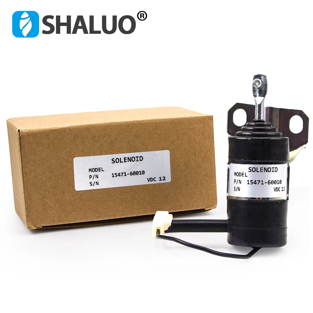 15471-60010-DC12V-Generator-Engine-Stop-Solenoid-Valve-For-Kubota-Denso ...