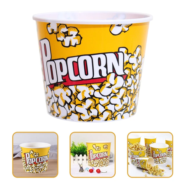 Plastic Popcorn Tub